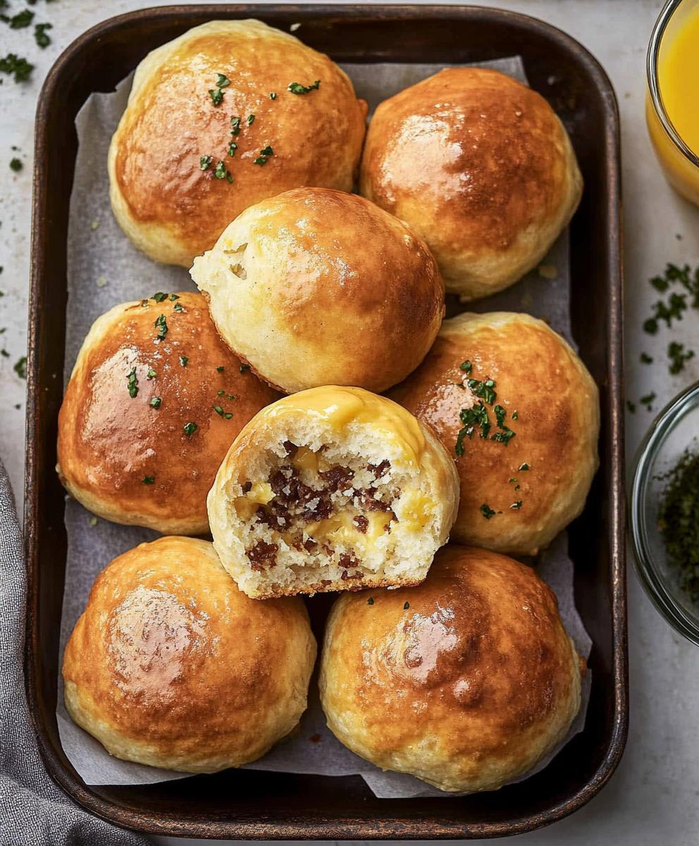 Breakfast Bombs Recipe - easyrecipefeed.com