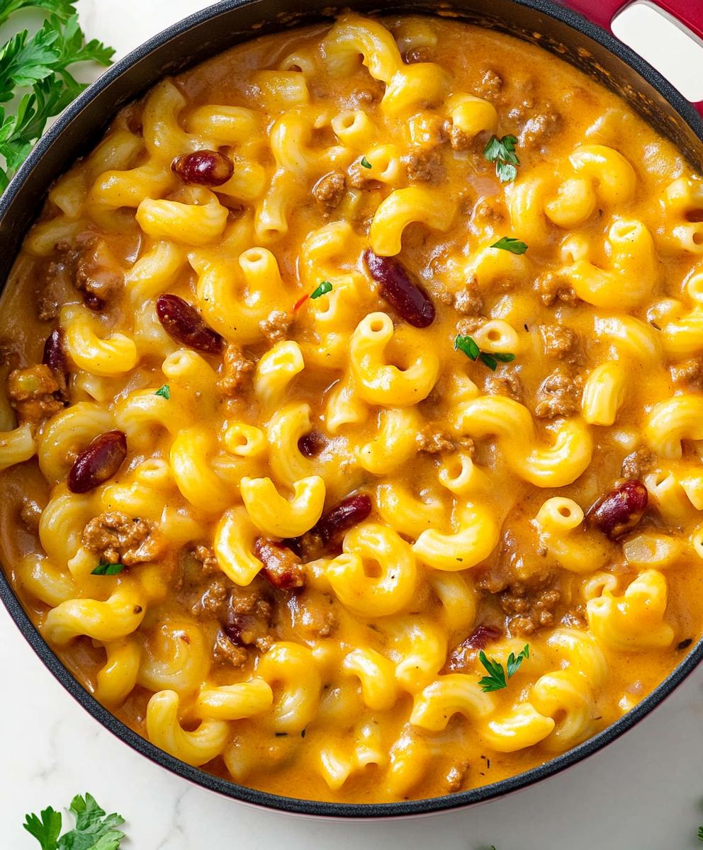 Chili Mac Recipe - easyrecipefeed.com