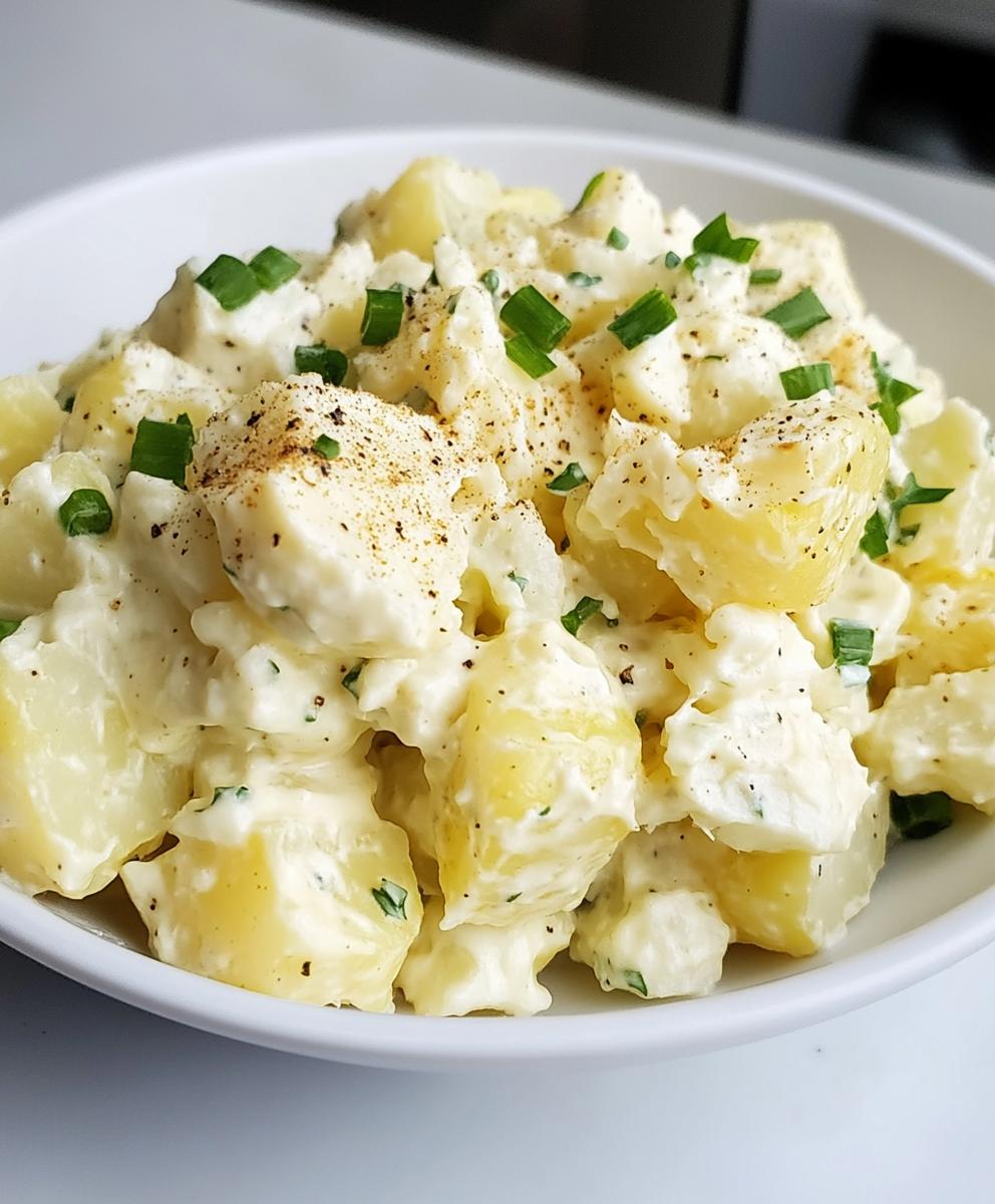 Classic American Potato Salad Recipe - easyrecipefeed.com