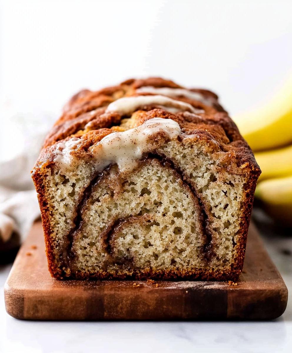Classic Cinnamon Swirl Banana Bread Recipe - easyrecipefeed.com