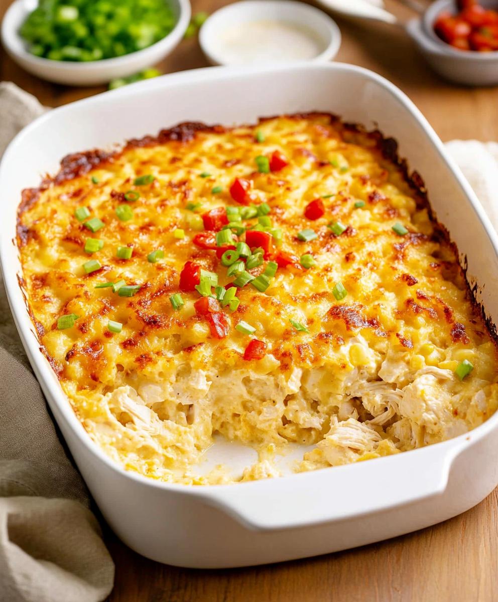 Crack Chicken Casserole Recipe - easyrecipefeed.com