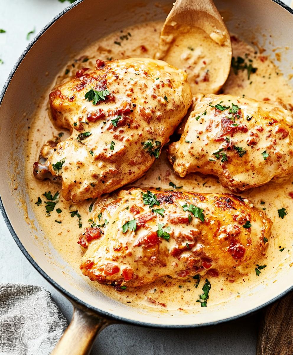 Marry Me Chicken Recipe - easyrecipefeed.com