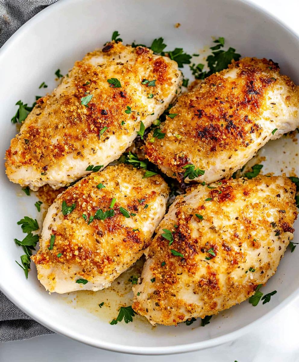 Baked Ranch Chicken Recipe - easyrecipefeed.com