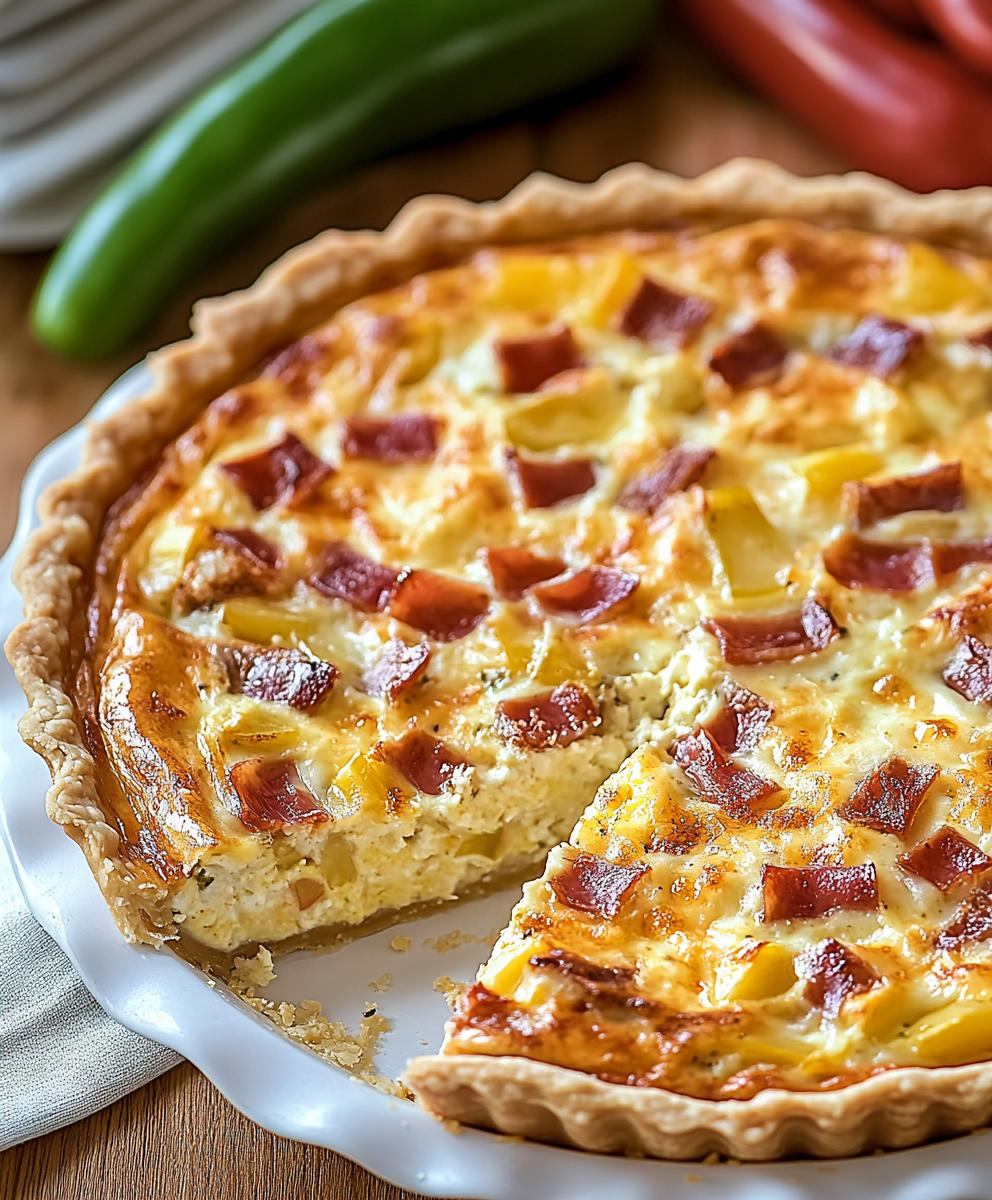 Mississippi Sin Quiche Recipe - easyrecipefeed.com