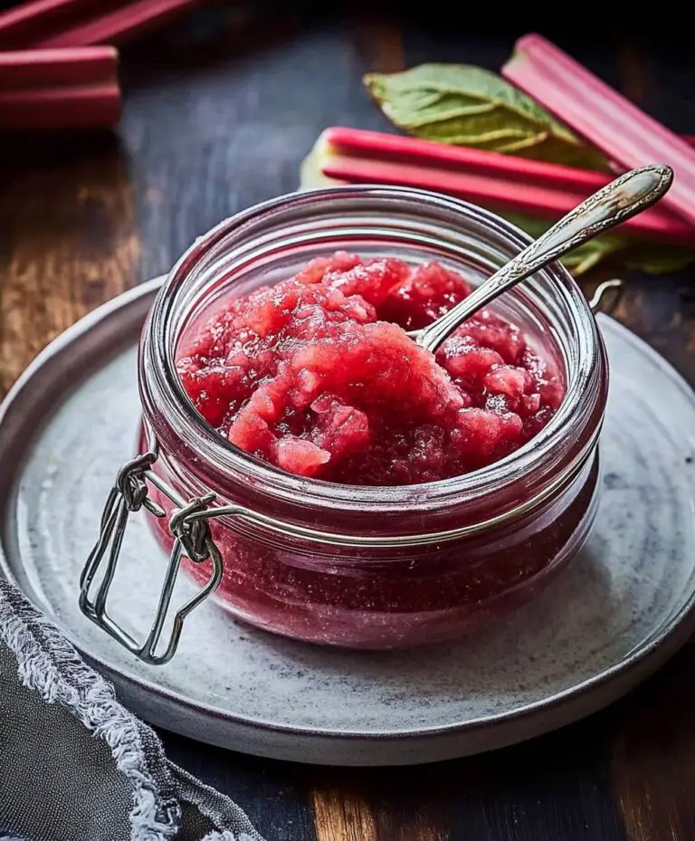 Rhubarb Compote Recipe - easyrecipefeed.com