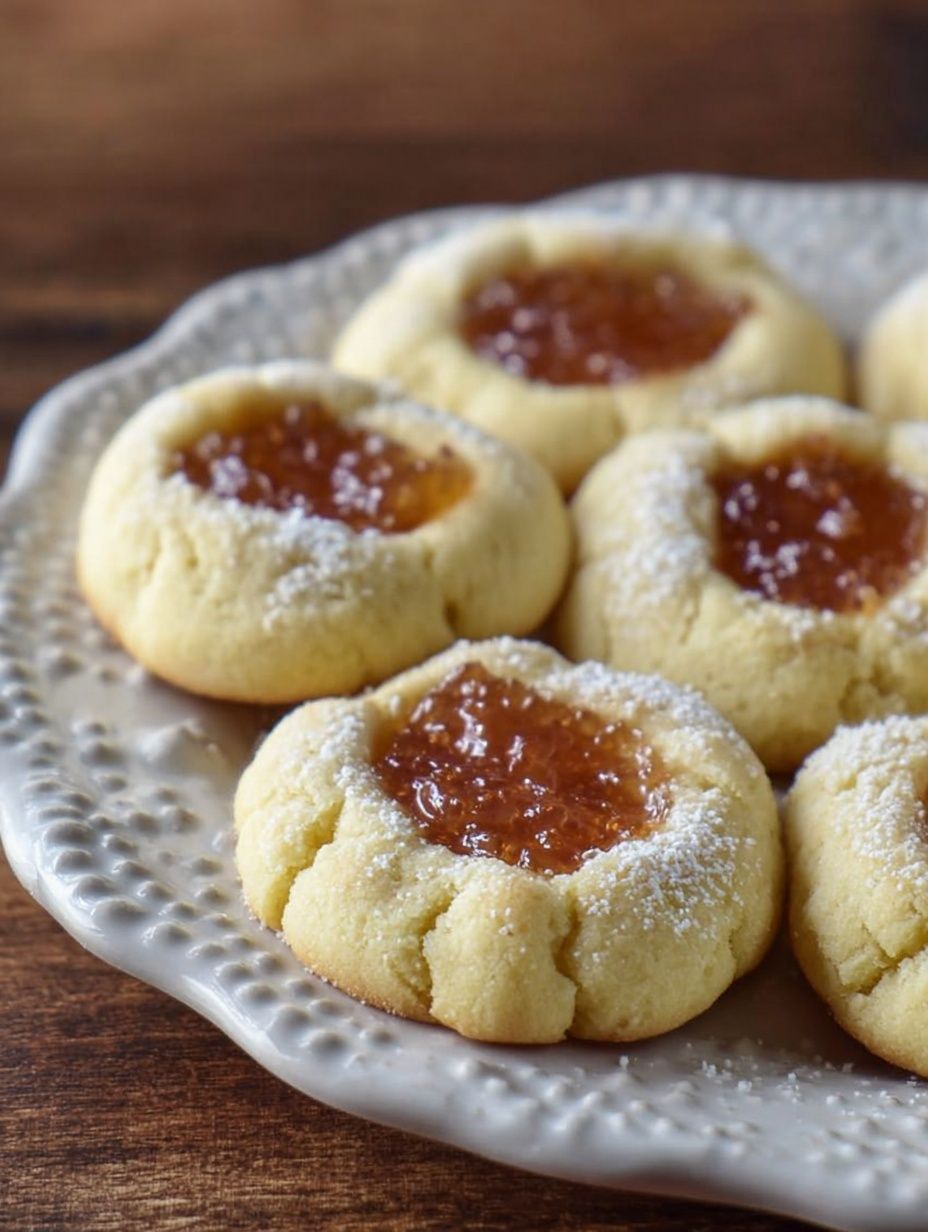 Easy Jam Thumbprint Cookies Recipe